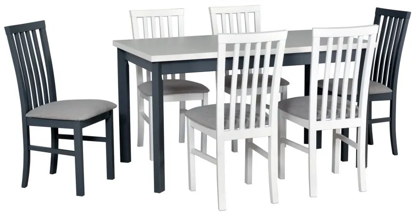 Drewmix jídelní židle MILANO 1 dřevo: černá, potahový materiál: látka s doplatkem