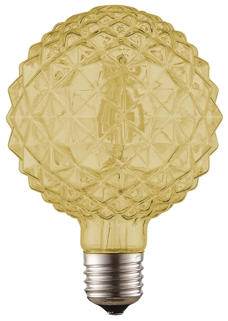 Retro LED žárovka Gold E27, tvar Ježek