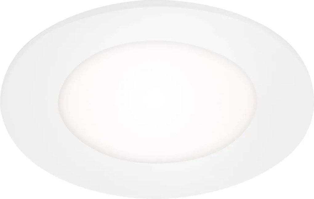 Briloner LED vestavné svítidlo FLAT IN bílé, 3 ks, 86 x 30 mm
