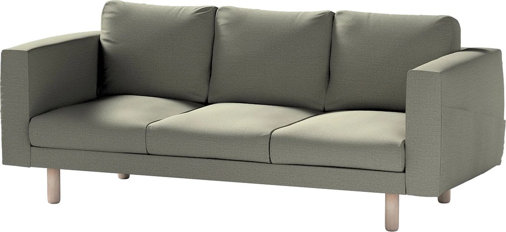 Potah na pohovku IKEA Norsborg 3-místná barva šedá látka pletený vzor