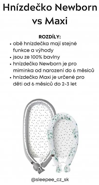 Sleepee Sametové hnízdečko ROYAL BABY pro miminko pískové