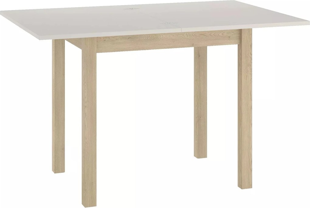 Jídelní rozkládací stůl Flip 80/160 cm kašmírový/dub Cremona Torro