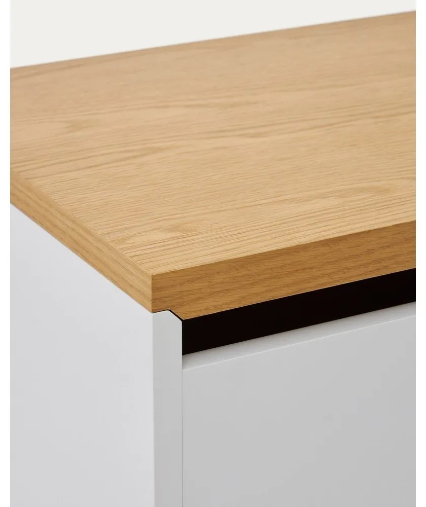 Truhla v dekoru dubu v přírodní barvě 60x35 cm Abilen – Kave Home