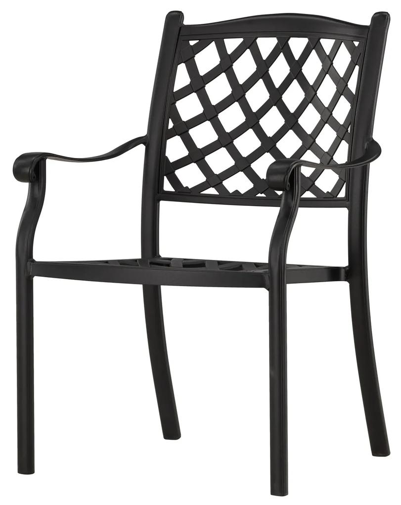 Jídelní židle Òbidos, 4ks, hnědá, 94x63x67