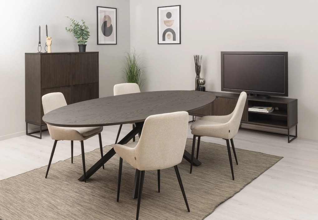 TENZO Dřevěný kabinet BALI hnědý 9001554920