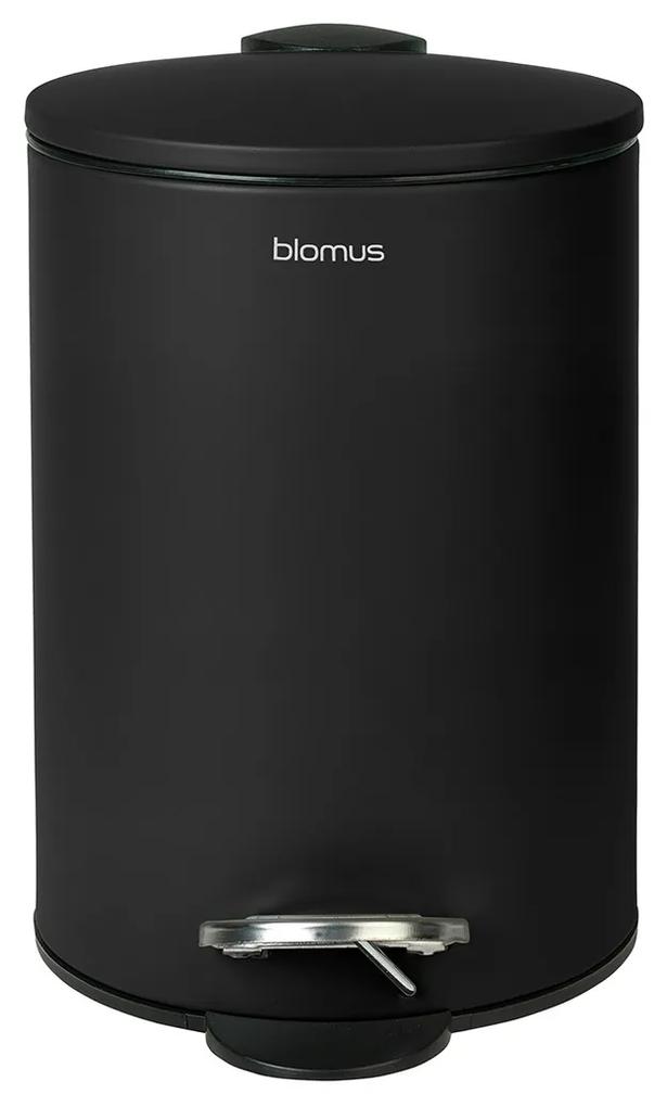 Blomus, Odpadkový koš s pedálem Blomus TUBO 3l | černý