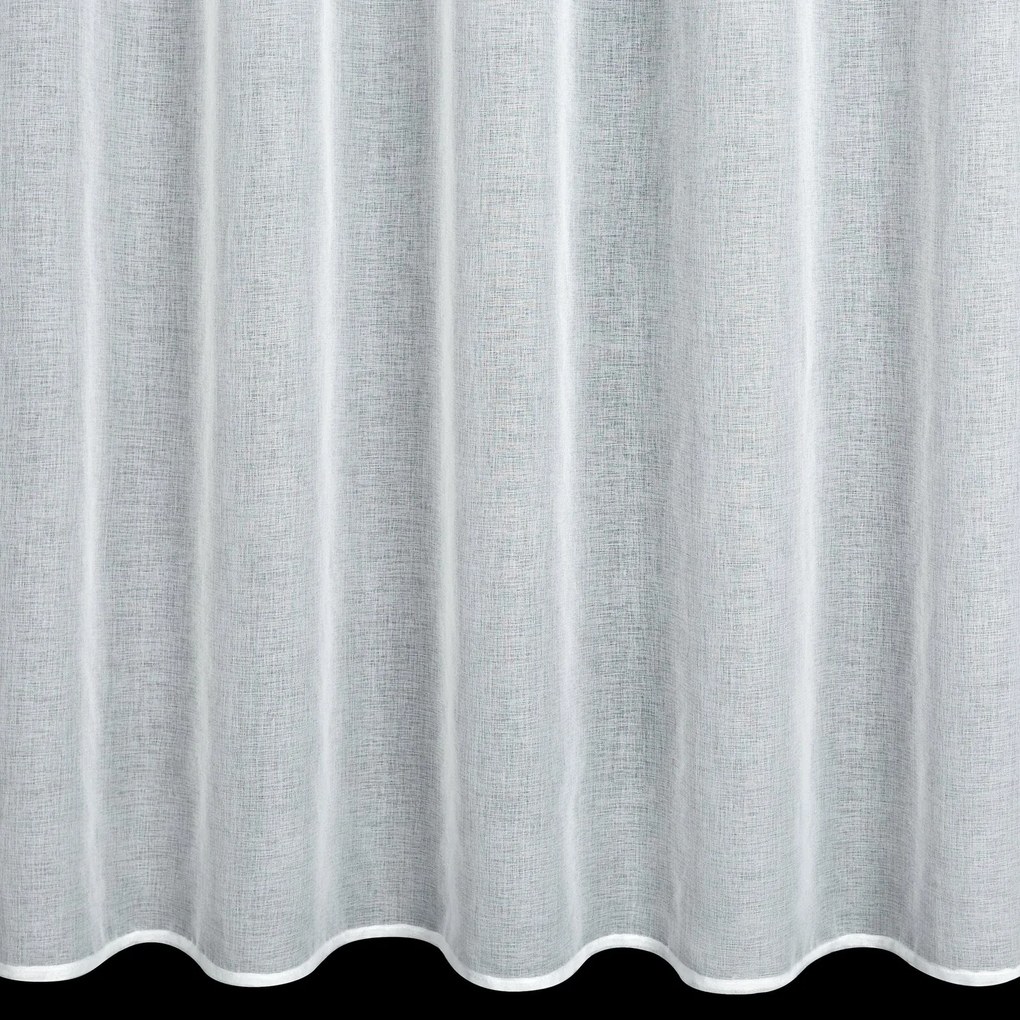 ZÁCLONA NA PÁSCE LANA 350X150 CM BÍLÁ