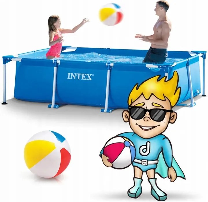 Obdélníkový bazén s rámem 15v1, 3x2m | Intex