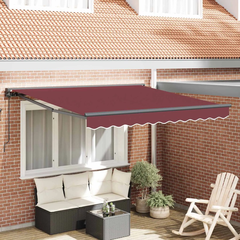 Rám markýzy Vínová 350 x 250 cm 3330243