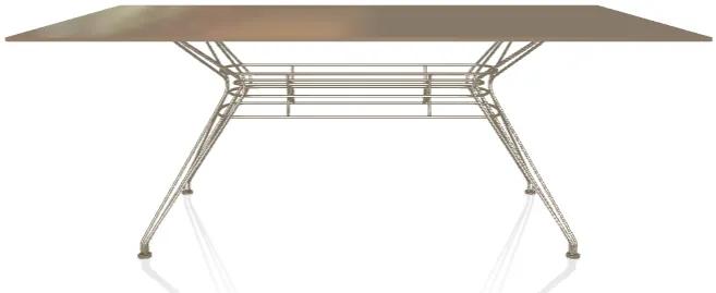BONTEMPI - Outdoorový stůl SANDER, 200/205x106 cm