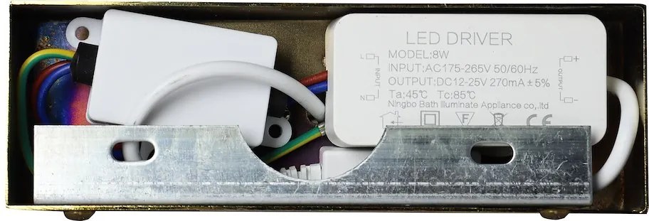 Nástěnné LED svítidlo Klimt, 1x LED 12w, 3000-6000k, (60 cm), g