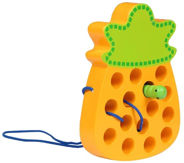 Montessori dřevěné ovoce Motiv: ananas