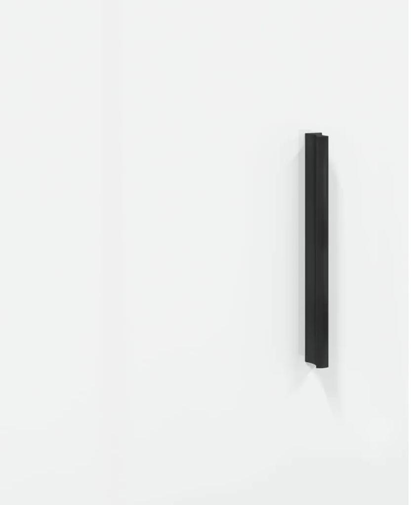 Skříň highboard bílá 34,5 x 34 x 180 cm kompozitní dřevo,  3200209