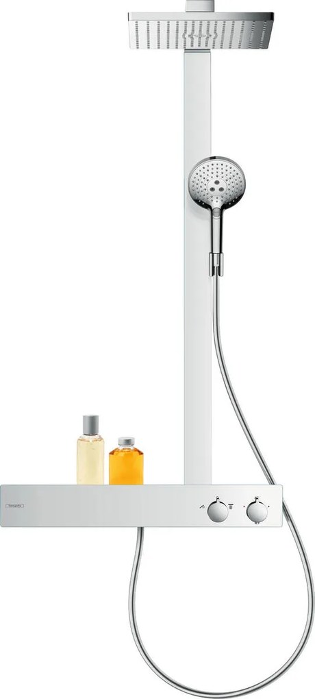 Hansgrohe Raindance E, Showerpipe 300 1jet s termostatem ShowerTablet 600, chromová, HAN-27363000