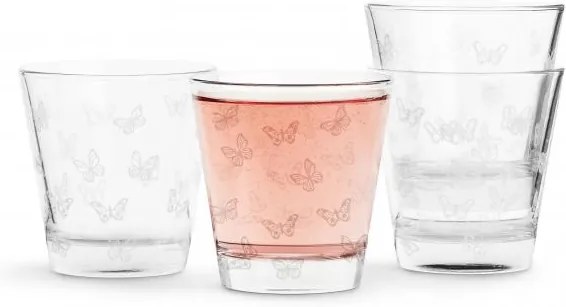 Sada sklenic SAGAFORM Butterfly, 20cl, bílé