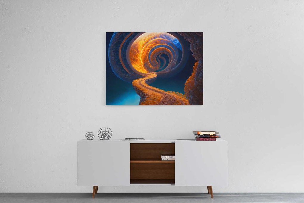 Obraz cesta vedoucí do neznáma