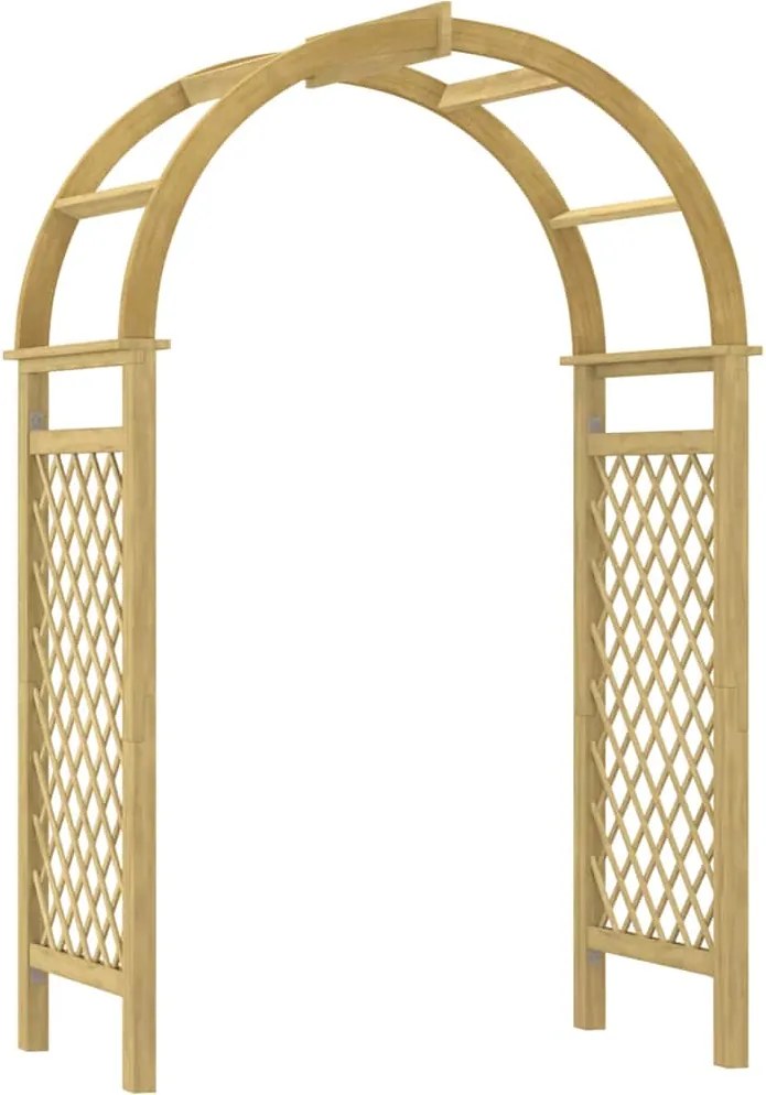 Zahradní oblouk s treláží 141x97x243 cm impregnovaná borovice 318420