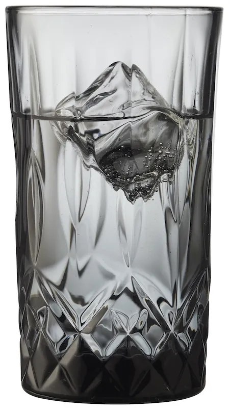 Lyngby Glas Sada sklenic Highball Sorrento 38 cl (4 ks) Smoke