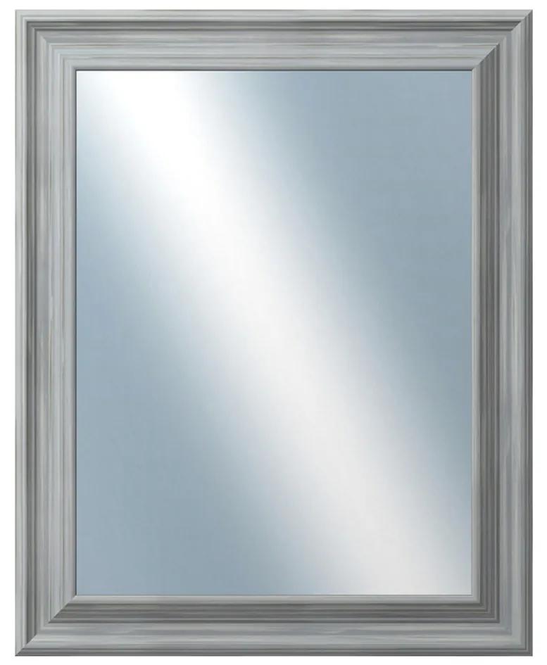 DANTIK - Zarámované zrcadlo - rozměr s rámem cca 40x50 cm z lišty KOSTELNÍ malá šedá (3167)
