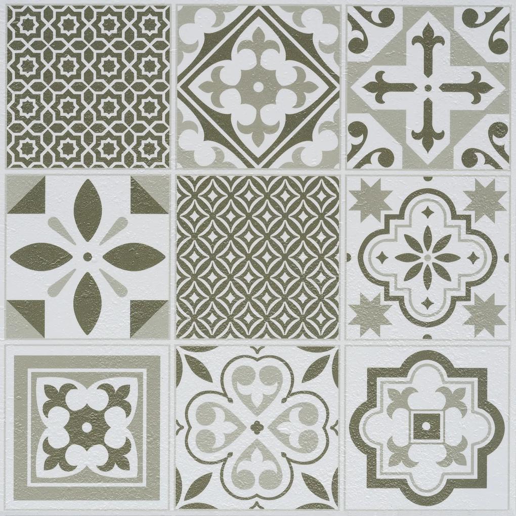 D-c-fix Podlahové samolepicí čtverce - dlaždice zelené, rozměr 30,5 x 30,5 cm, balení 11 ks, 2745070