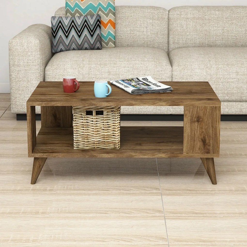 Konferenční stolek City Walnut
