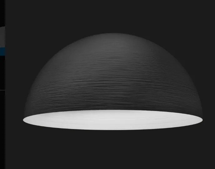 Doxis Dome 720 Textured závěsné led designové svítidlo Barva: Černá/zlatá matná, Chromatičnost: 2700K Dali