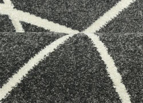 Koberce Breno Kusový koberec PORTLAND 2605/RT4Z, Šedá, Vícebarevné, 200 x 285 cm