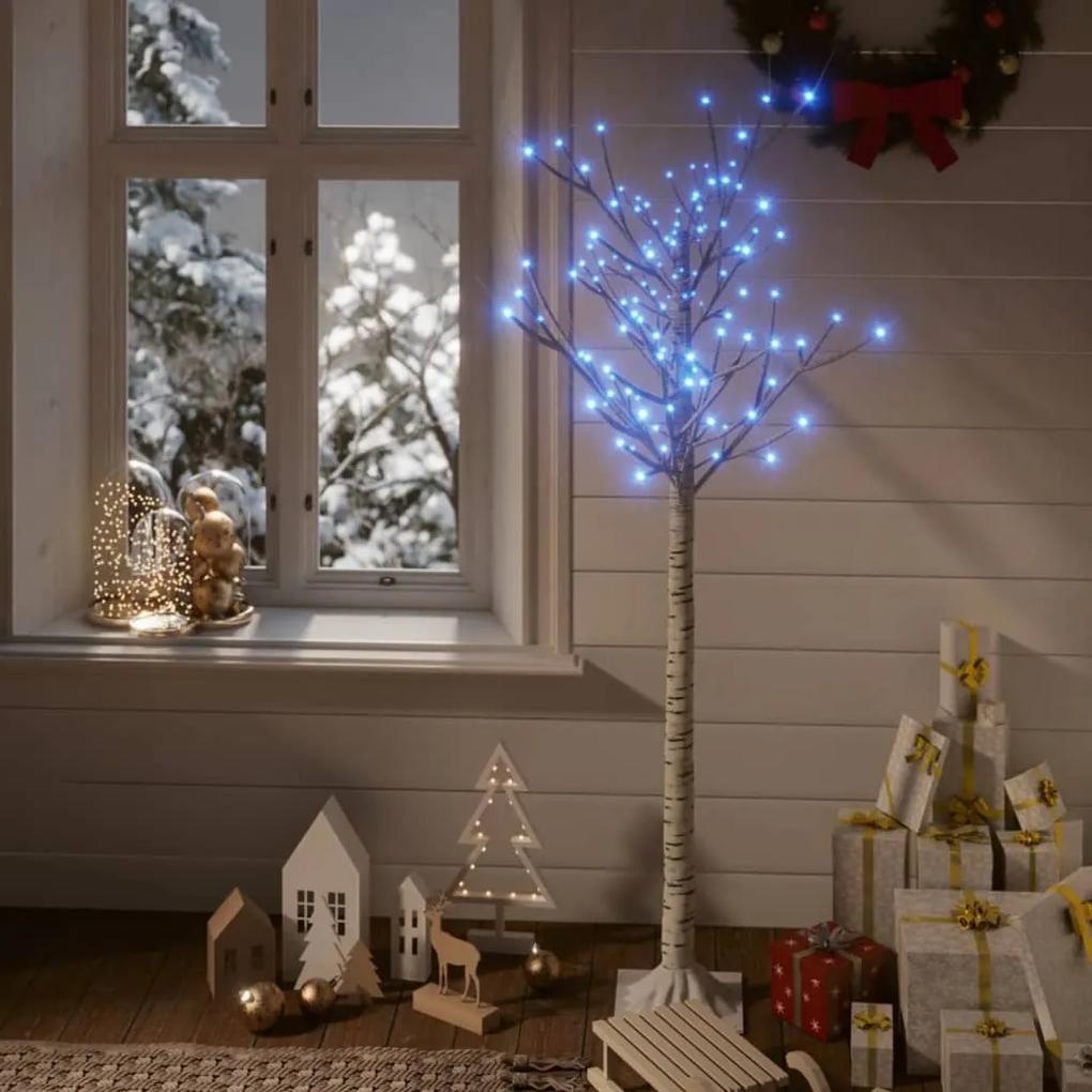 Vánoční stromek 140 modrých LED 1,5 m vrba dovnitř i ven