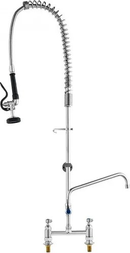 Komerční baterie s oplachovacím rozprašovačem, 111,8 cm výška, 20,3 – 3804 A-12-44