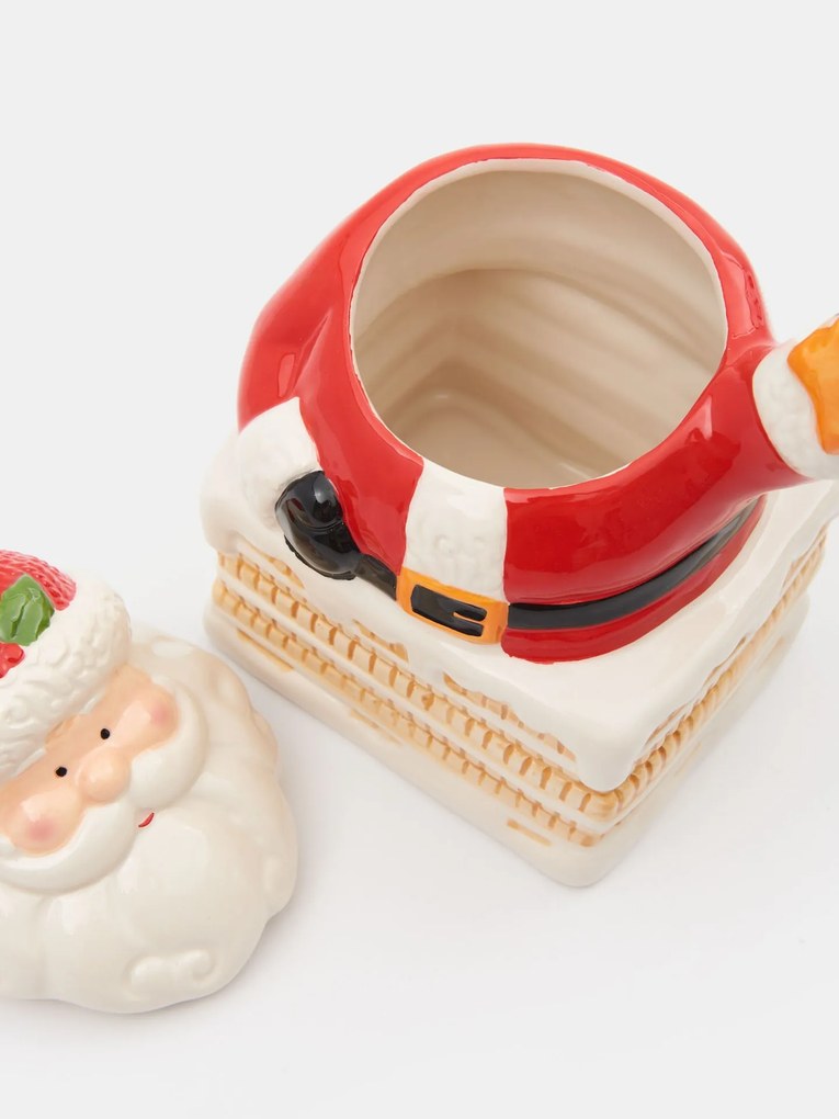 Sinsay - Dekorativní pojemník ve tvaru Santa Clause - vícebarevná