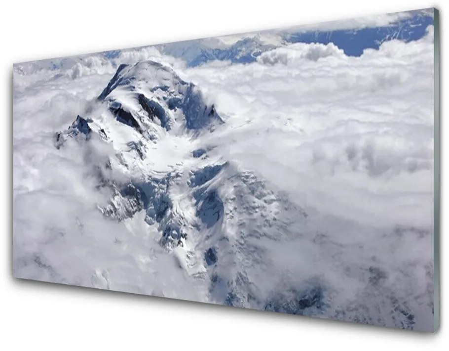 akrylový obraz Hora Mlha Krajina 140x70 cm