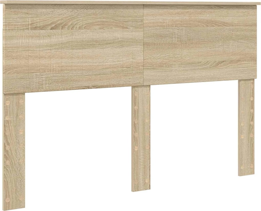 Rám postele s čelo Sonoma 140 x 200 cm Masivní borové dřevo 3410593
