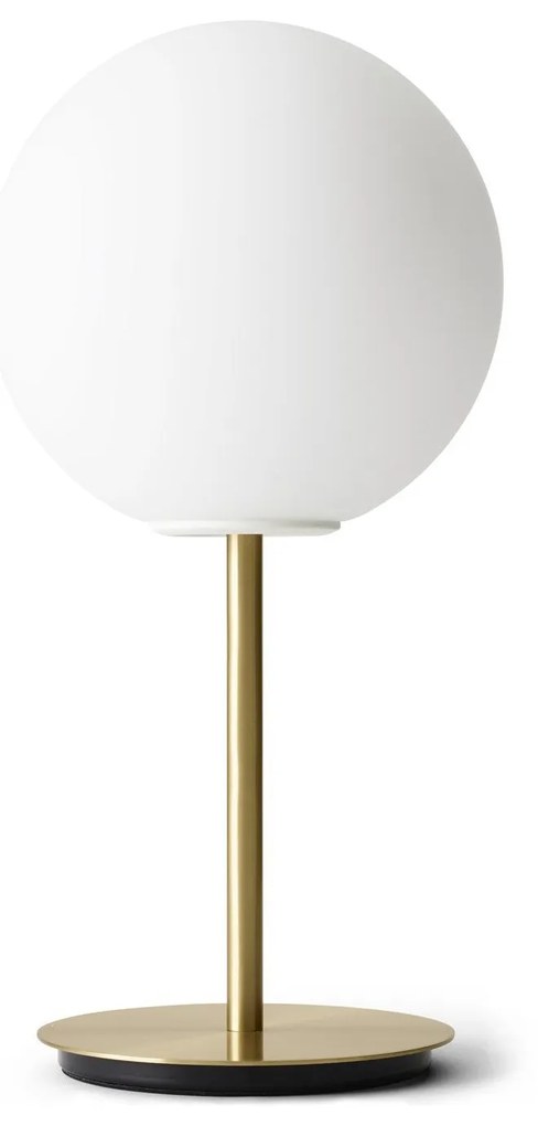 Stolní lampa TR, Brushed Brass, Matt Opal – AUDO COPENHAGEN