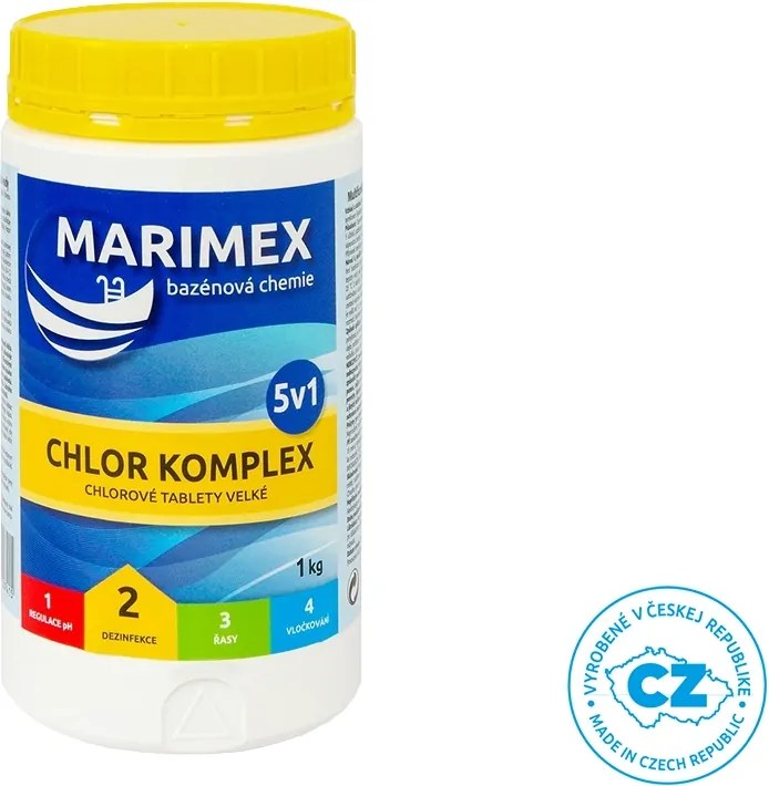 Marimex | Marimex Chlor Komplex 5v1 1,0 kg | 11301208