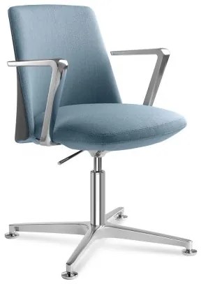 LD seating Kancelářské křeslo MELODY OFFICE 770-PRA,F60-N6 bez područek PRA - Pevná mechanika s možnosti nastavení výšky sezení. GALERIE - Čalounění LD seating KŮŽE 6 / Kůže 2021