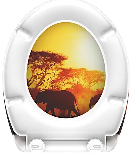 Eisl / Schüette Eisl WC sedátko Africa duroplast SoftClose, EasyTake