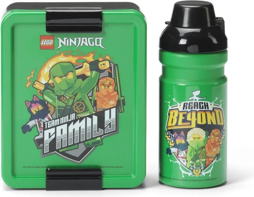 Dětský svačinový box s lahví Ninjago – LEGO®