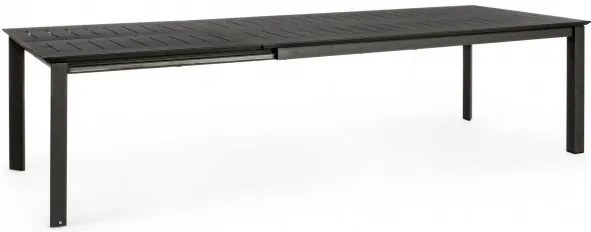 BIZZOTTO Rozkládací zahradní stůl KONNOR 200x110 cm antracit 0662274