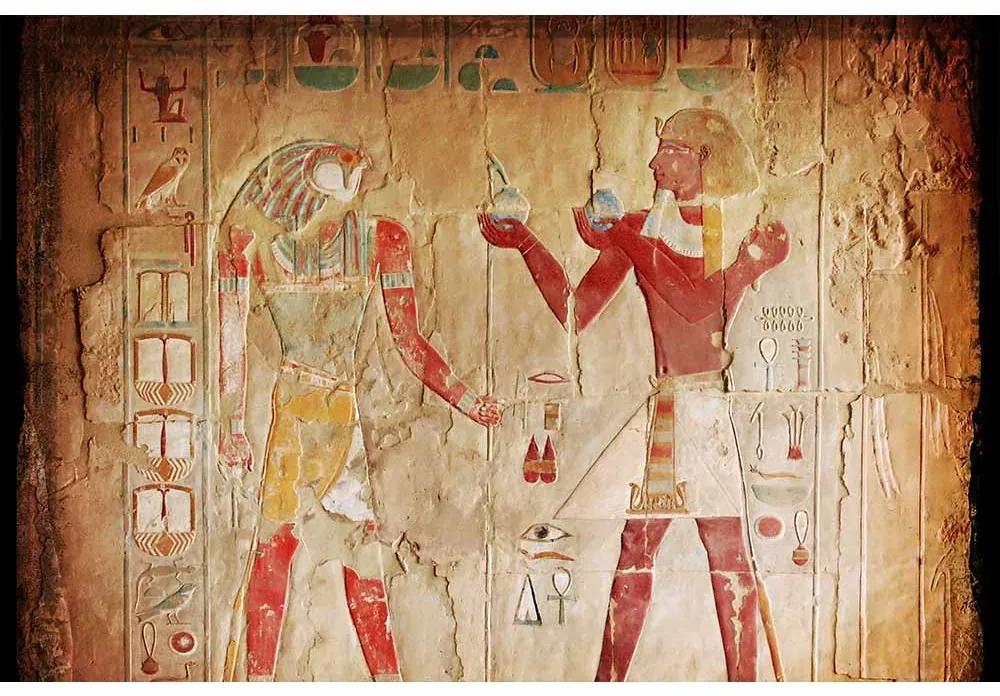 Vliesová fototapeta Egyptská malba 375 x 250 cm + lepidlo zdarma / MS-5-0052 vliesové fototapety na zeď DIMEX
