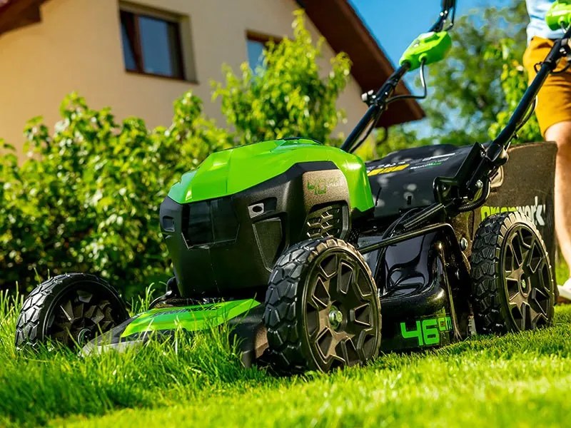 Aku sekačka s poj. Greenworks GD40LM46SP 40V