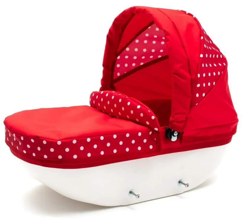 New Baby Dětský kočárek pro panenky Comfort, červená