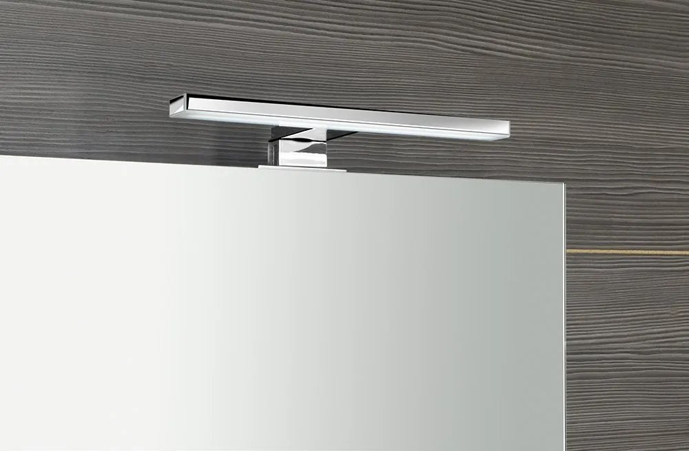 Sapho, RIWA galerka s LED osvětlením, 60x70x17cm, bílá lesk, RIW060-0030