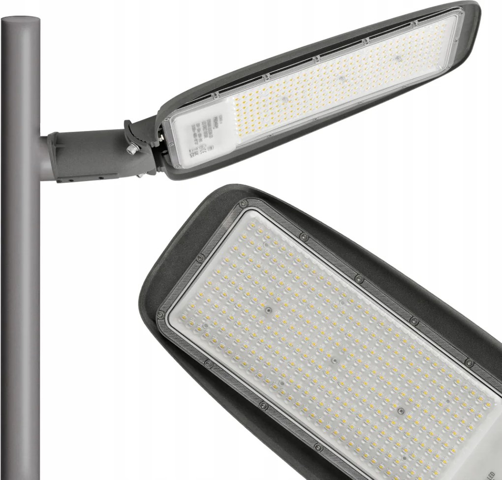 ECOLIGHT LED pouliční lampa 200W 26000lm IP65 studená bílá 6500K - Eco Light