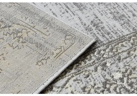 Dywany Luszczow Kusový koberec LIRA E1468 Růžice, šedá / zlatá Rozměr koberce: 240 x 330 cm