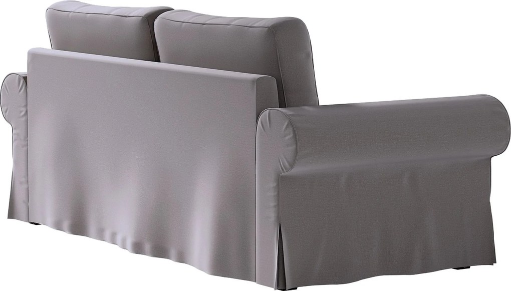 Potah na pohovku IKEA Backabro, 3-místná, rozkládací barva hnědá látka sametová