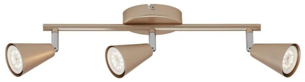 Briloner | Briloner 2849-037 - LED Bodové svítidlo GOLD BASIC 3xGU10/5W/230V | BL1547