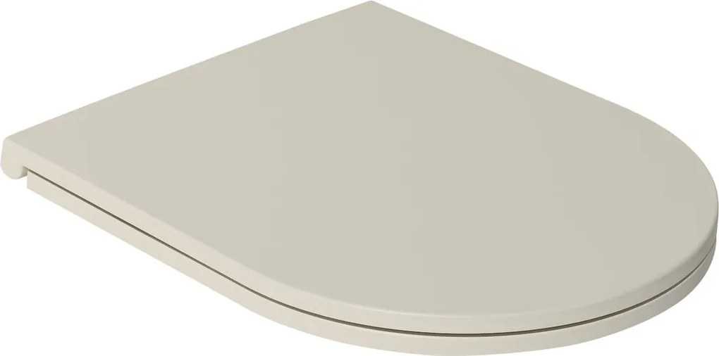 Isvea Isvea, INFINITY WC sedátko SLIM, Soft Close, Easy Take, Ivory, 40KF0532I-S