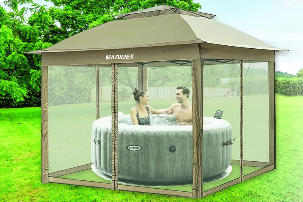Marimex | Zahradní altán Marimex Vista 3x3 m - béžový (poškozený obal) | 109705740