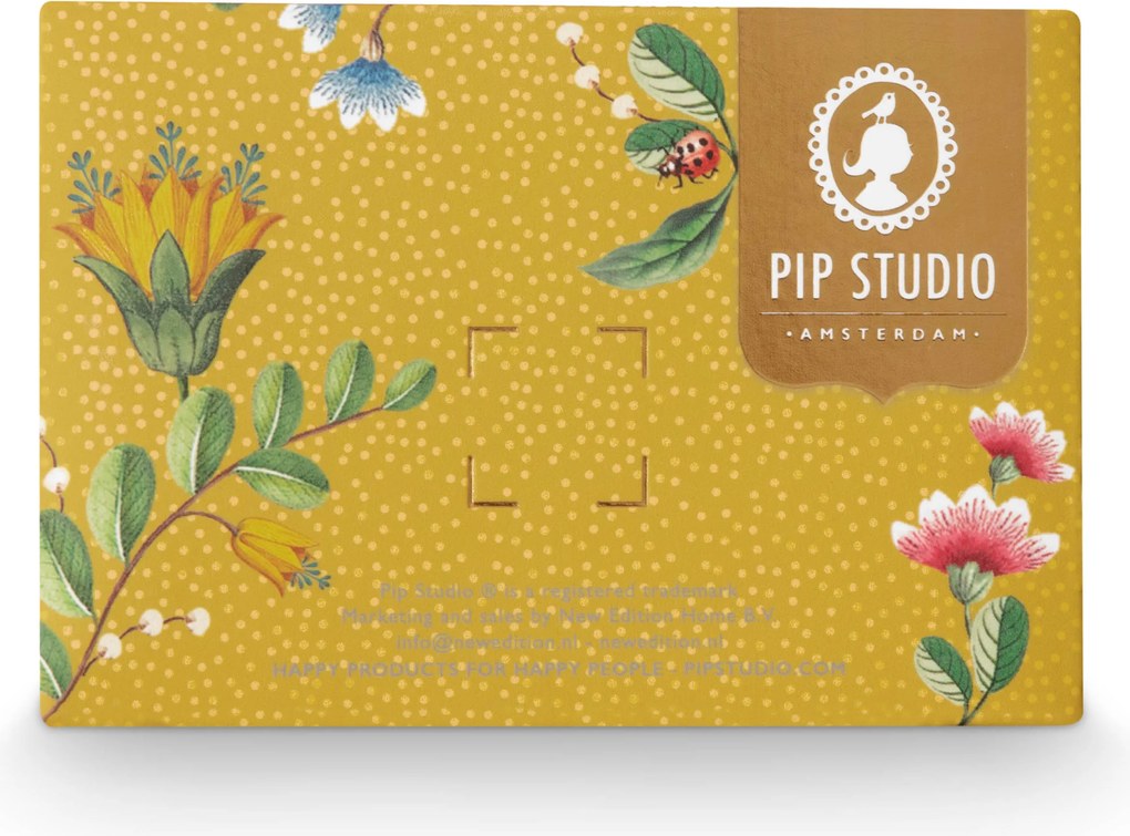 Pip Studio La Majorelle čajítko, bílo-zlaté (bílo-zlaté čajítko La Majorelle)