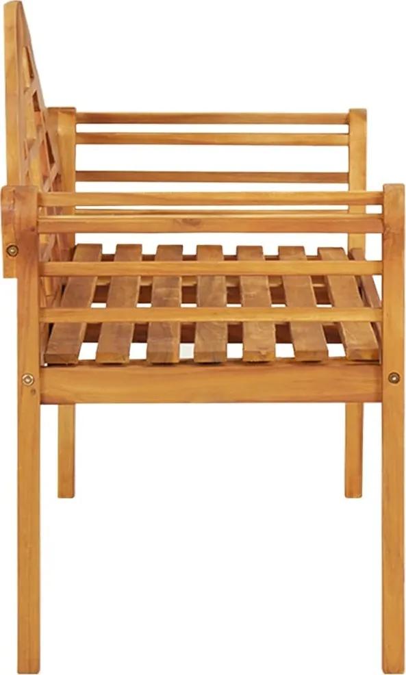 vidaXL Zahradní lavice 125 cm masivní akáciové dřevo [318550]